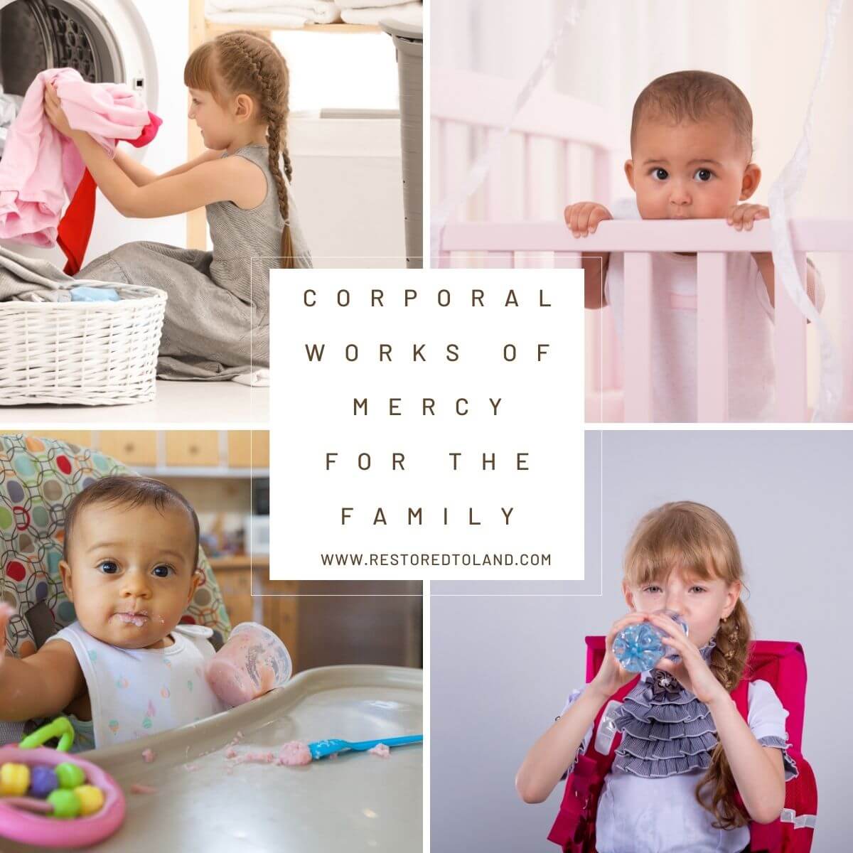 Corporal Works Of Mercy For Kids